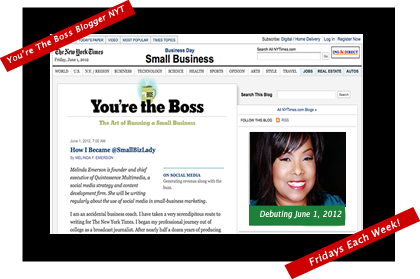 New York Times "You're the Boss" Blogger » Succeed As Your Own Boss