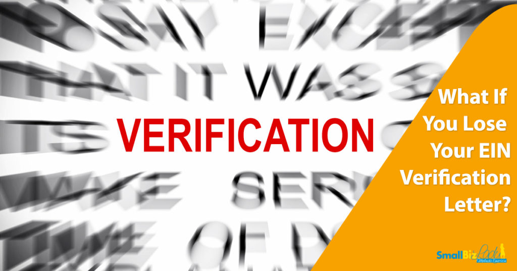 What If You Lose Your EIN Verification Letter Succeed As Your Own Boss