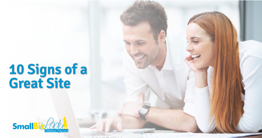10 Signs of a Great Site » Succeed As Your Own Boss